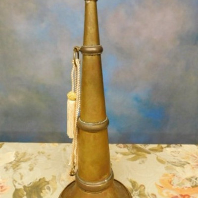 Antique Brass Fireman's Bugle 18" | EstateSales.org
