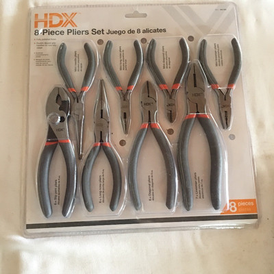 Lot 18 - HDX New Pliers Sets | EstateSales.org