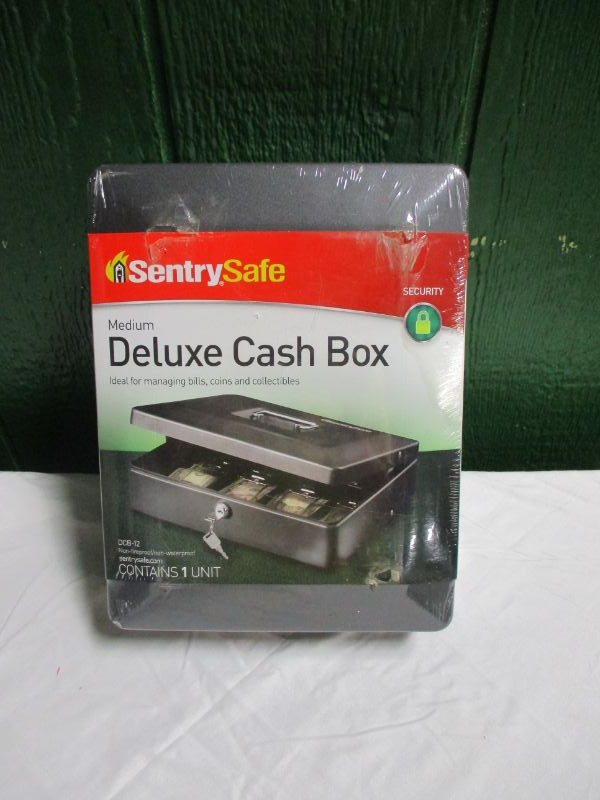 Sentry Safe Deluxe Cash Box | EstateSales.org