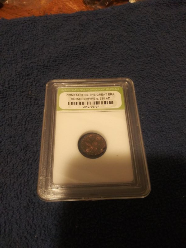 Roman empire 300 AD coin | EstateSales.org