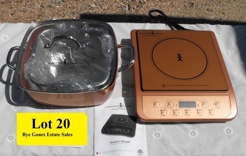 LOT 20 New 4-Pc. Copper Chef 11" XL Deep Dish Casserole Set and New ...