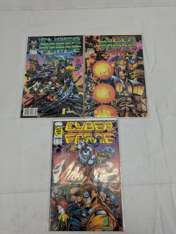 3 Cyber Force Comics | EstateSales.org