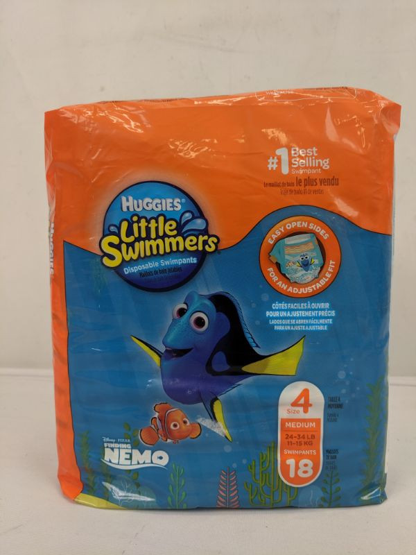 Huggies Little Swimmers Finding Nemo Size 4 18 Count - New ...