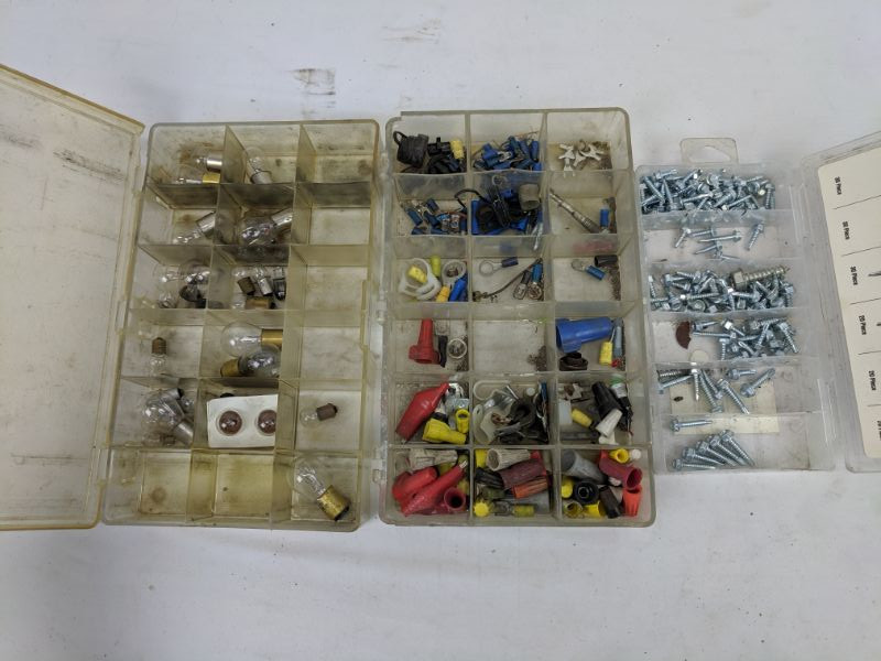 3 Containers of Misc Hardware | EstateSales.org