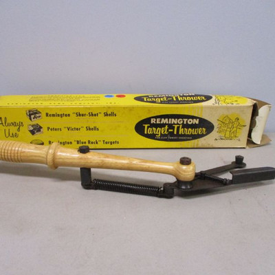 Remington Target Thrower Automatic Hand Trap Clay Target Shooting ...