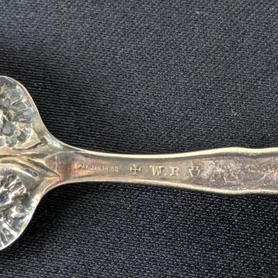 Antique WR Silver Spoon Pat Jan 14 1908 | EstateSales.org