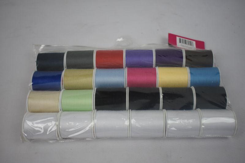 Allary All Purpose Thread 24 Spools Value Pack Multiple Colors - New ...