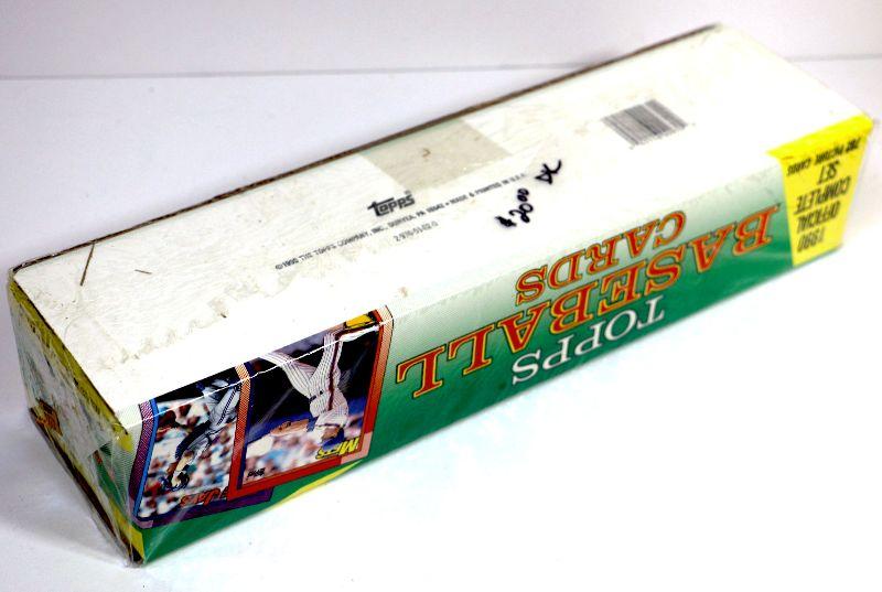 1990 Topps Baseball Cards The Official Complete Set Factory Sealed Box