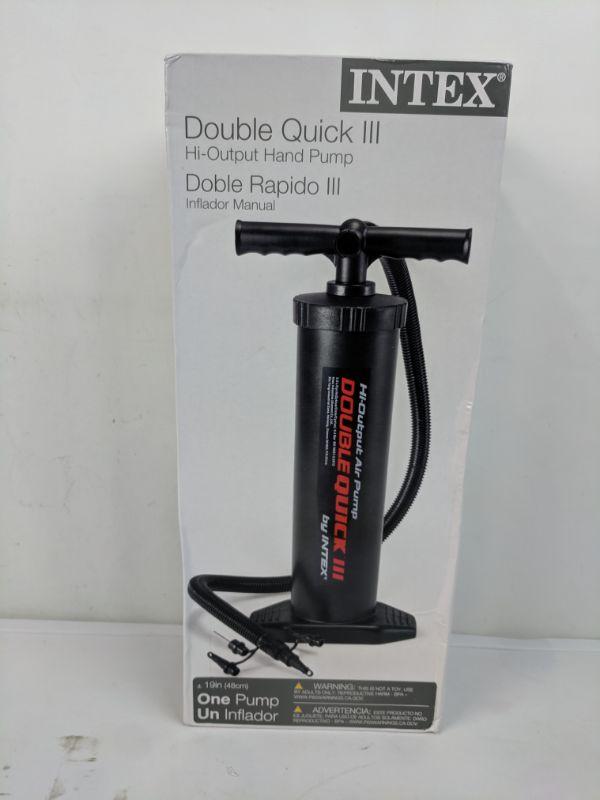 Intex Double Quick III Pump - New | EstateSales.org