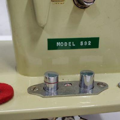 Vintage Hilton Adler Sewing Machine, Model 592, Belvedere Adler ...
