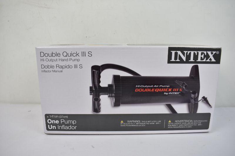 Intex Double Quick III S One Pump - New | EstateSales.org