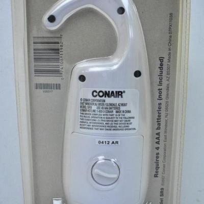 Conair Water Resistant Shower Radio, Pink - New, Yellowing On Package ...