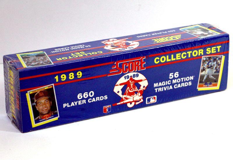 1989 Score Baseball Cards Collector Set Factory Sealed Box