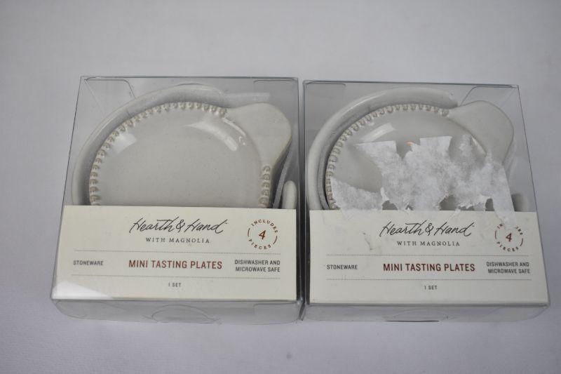 Hearth & Hand Mini Tasting Plates, Set of 8 - New | EstateSales.org