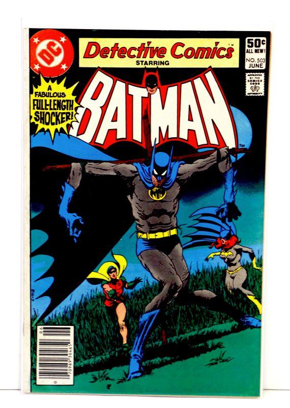 Detective Comics BATMAN #503 - 1st Hamilton Hill Bronze Age 1981 DC ...