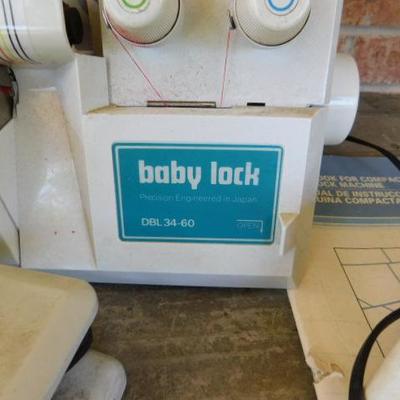 Baby Lock Overlock 4/3 Thread Sewing Machine Model DBL 34-60 ...