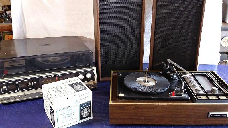 184-Vintage 1970 Garrard Modular Stereo system Electrophonic turntable ...