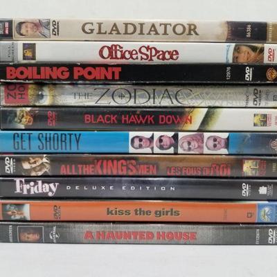 10 Rated-R DVDs: Gladiator -to- A Haunted House | EstateSales.org
