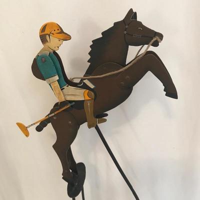 Lot 163 - Two Vintage Metal Balance Toys | EstateSales.org