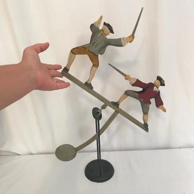 Lot 163 - Two Vintage Metal Balance Toys | EstateSales.org