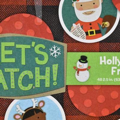 Let's Match Holly Jolly Friends: Kids Matching Game, Holiday Theme Ages ...