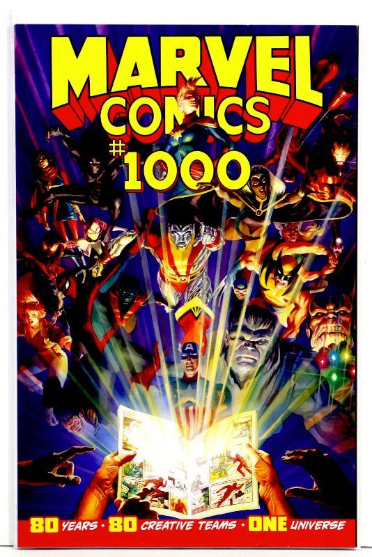MARVEL #1000 - ALEX ROSS COVER - 2019 Marvel Comics NM | EstateSales.org