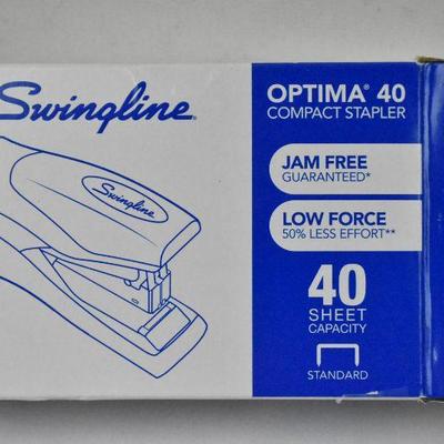 Swingline Optima 40 Compact Stapler, Half Strip (S7087842) - New ...