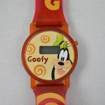 Disney Goofy Digital Watch - Vintage | EstateSales.org