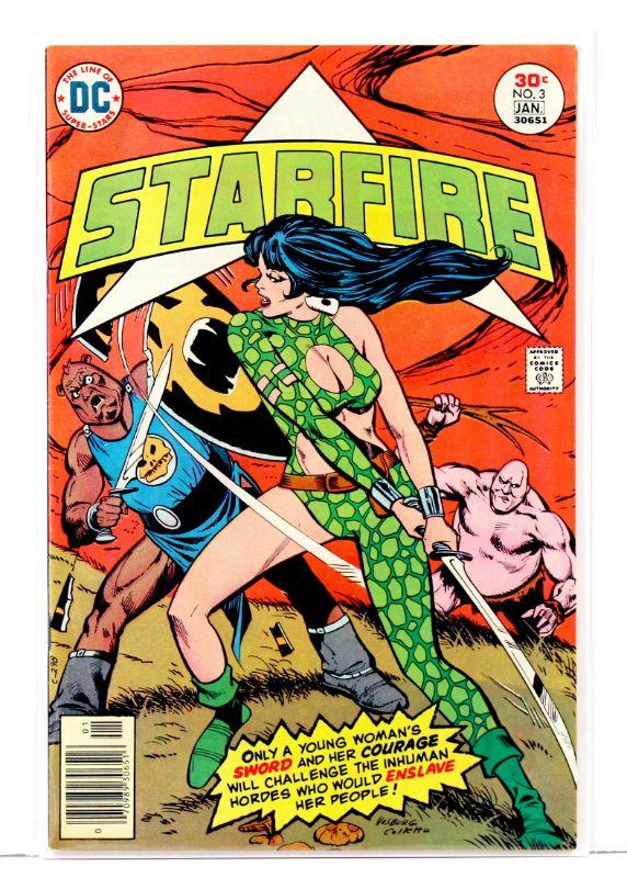 Starfire 3 Rare Bronze Age Comic Book 1977 Dc Comics Vf Estatesales Org
