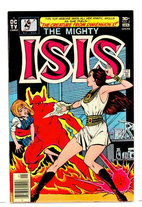 The Mighty ISIS #2 Rare Bronze Age Comic Book 1977 DC Comics VF ...