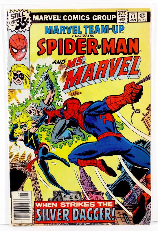 Marvel Team-Up #77 SPIDER-MAN and MS. MARVEL Bronze Age 1979 Marvel ...