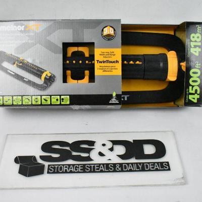 Melnor XT4200 Turbo Oscillating Deluxe Sprinkler w/ Flow Control & Box ...