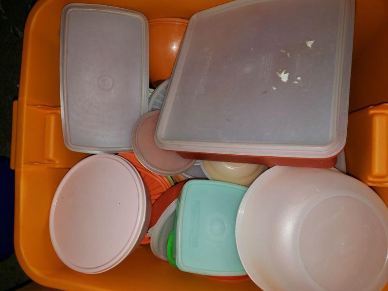 Large Box of Tupperware | EstateSales.org