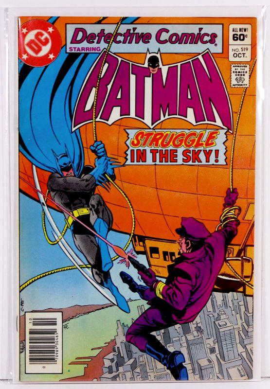 Detective Comics #519 BATMAN Batgirl Bronze Age Jim Aparo Cover Art ...