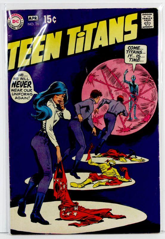 TEEN TITANS #26 First App of Mal Duncan (The Guardian) 1st black Hero ...