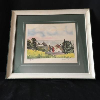 Lot 191 - Two William Mck Spierer Signed Watercolors | EstateSales.org