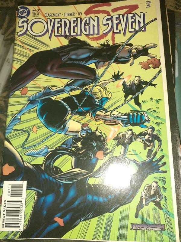 #7 JAN 96 SOVEREIGN SEVEN DC COMICS | EstateSales.org