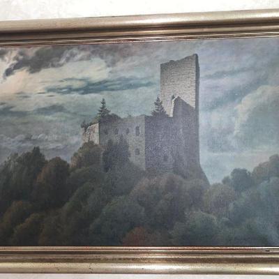 Antique Brummel Painting 1923 | EstateSales.org