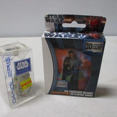 Lot 60 - Star Wars The Phantom Menace 3D Playing Cards & Danglers ...