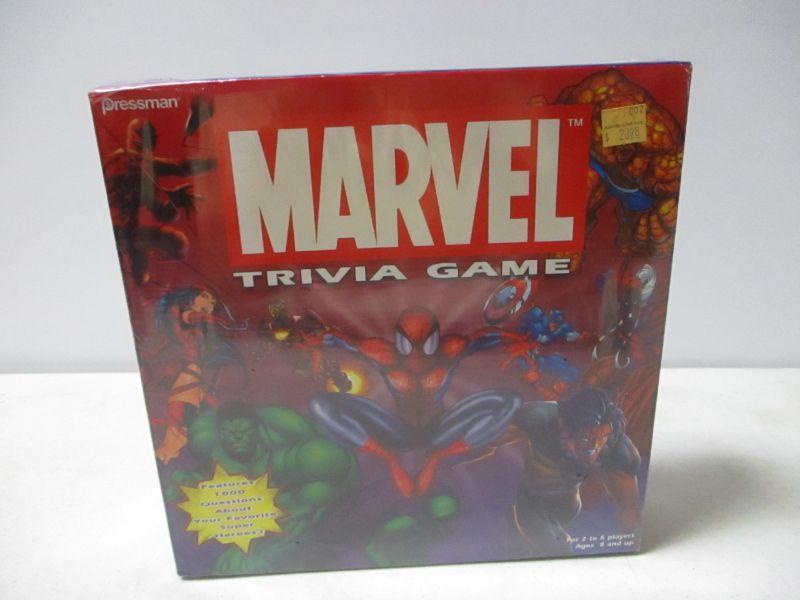 Lot 100 - Marvel Trivia Game | EstateSales.org