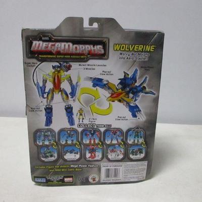Lot 42 - Marvel Megamorphs Wolverine | EstateSales.org