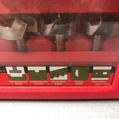 Lot 330- Hickory Woodworking 16 Piece Forstner Bit Set | EstateSales.org