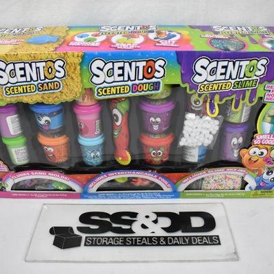 Scentos Scented Compound 45+ Piece w/ Sand, Dough & Slime, $25 Retail ...