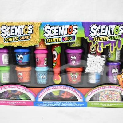 Scentos Scented Compound 45+ Piece w/ Sand, Dough & Slime, $25 Retail ...