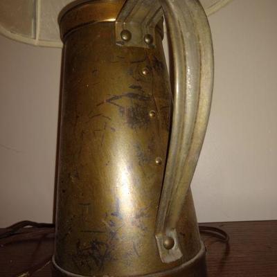 Vintage Brass Pitcher Lamp | EstateSales.org
