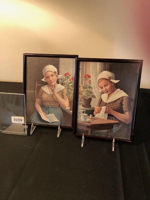 Two Vintage Darling Dutch Prints | EstateSales.org