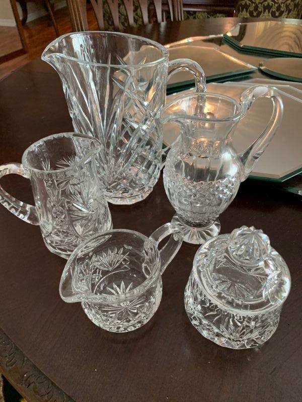 6 Piece Crystal Lot | EstateSales.org