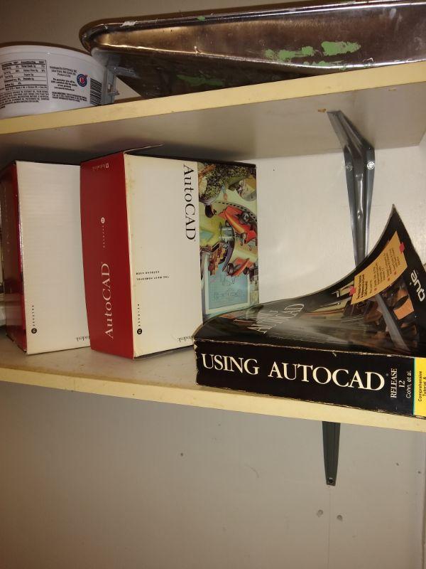 Vintage AutoCAD books | EstateSales.org