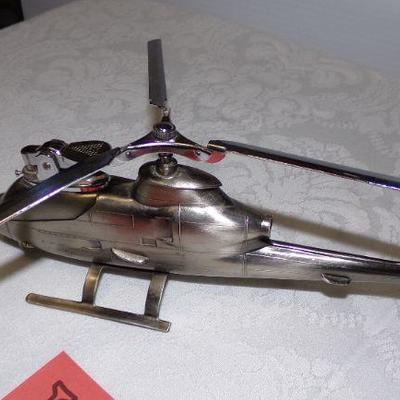 LOT 41 HELICOPTER TABLE LIGHTER | EstateSales.org