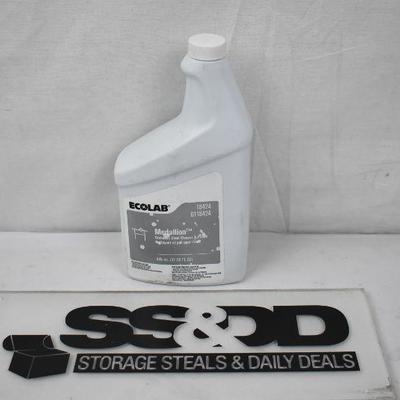 Ecolab Medallion Stainless Steel Cleaner & Polish, 32 oz - New ...
